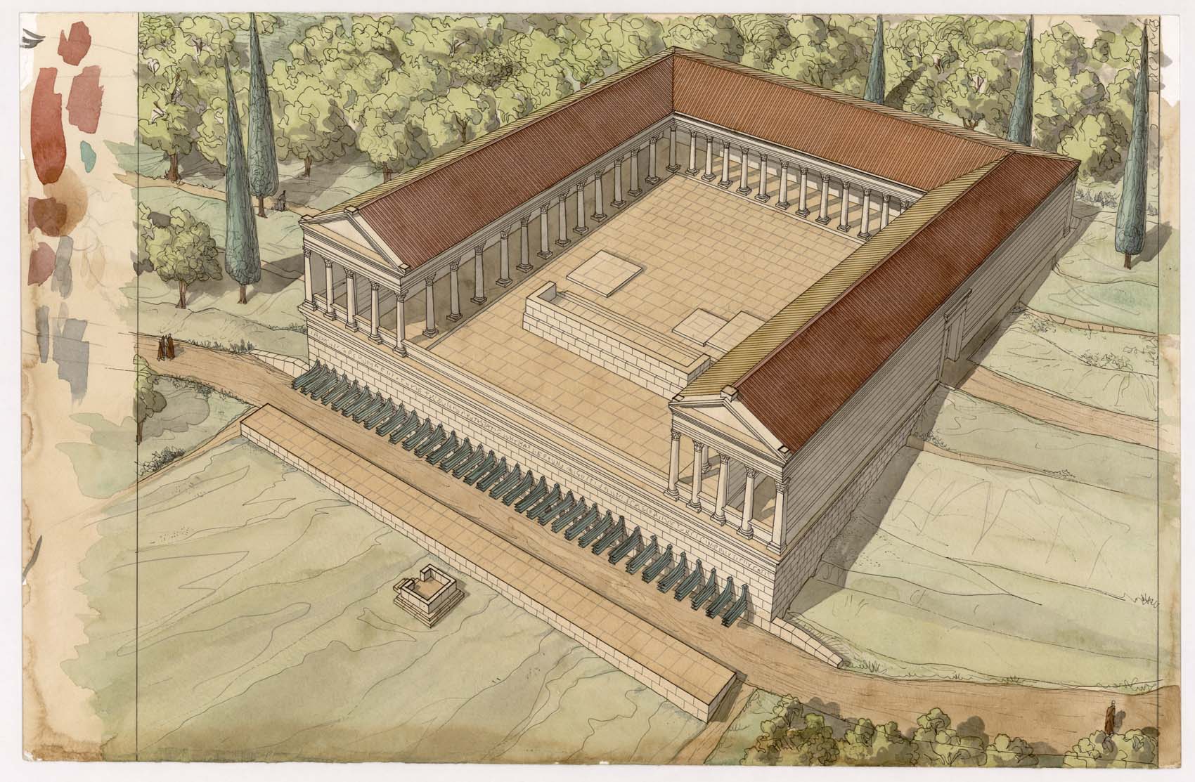 Actium, Augustus' trophy - Jean-Claude Golvin